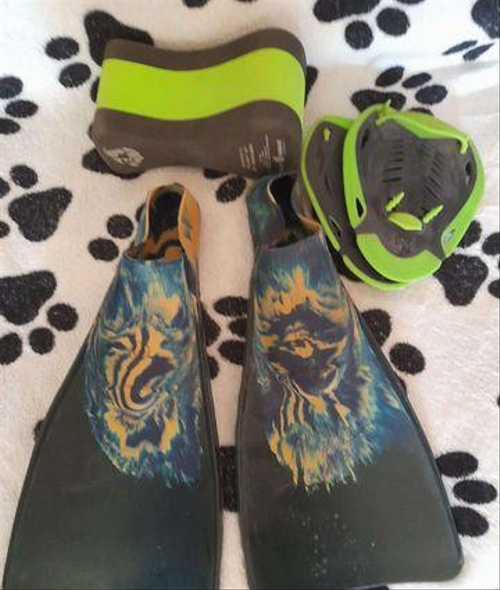 Ласты детские 35-37,калабашка,лопатки