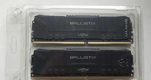 Crucial Ballistix Black (BL2K8G32C16U4B) 16 гб