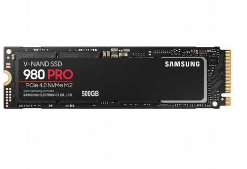 SSD диск M.2 500гб Samsung SSD 980 PRO (Новые)