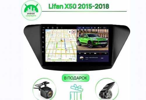 Магнитола 2.16 Lifan X50 2015-2018 Андроид