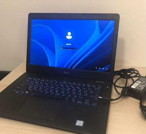 Dell Latitude 3490 2019г i5 1.8 ггц, 8/256, сумка