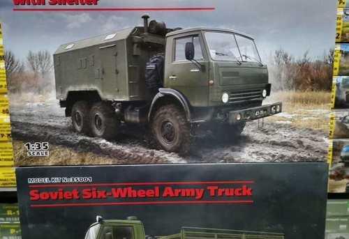 Сборные модели советских грузовиков 1 35