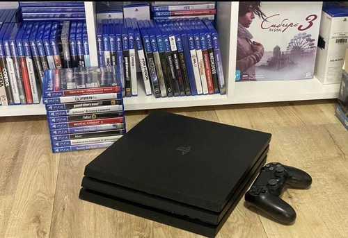 PS4 Pro Sony Playstation 4 Fat Slim + GTA 5 FIFA24