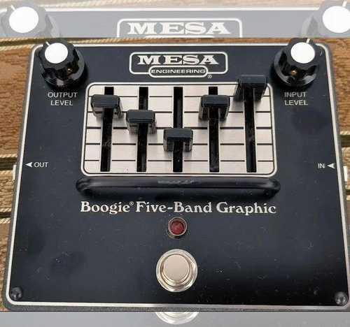 Mesa boogie five band graphic эквалайзер