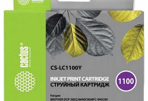 Картридж LC-1100 Yellow для принтера Бразер, Broth
