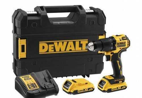 Аккумуляторная ударная дрель-шуруповерт dewalt DCD