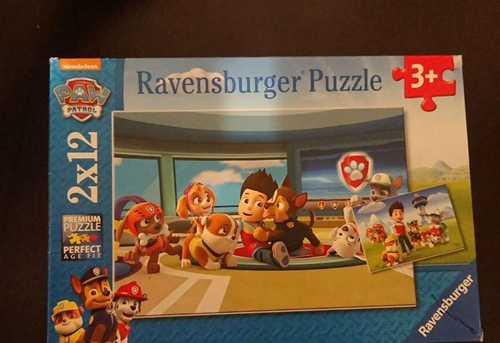 Ravensburger puzzle 3+ детские пазлы