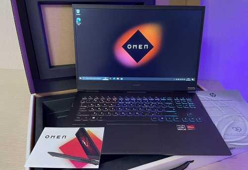 Игровой ноутбук 16.1" HP OMEN 16-c0007ur, 512 ГБ, Ryzen 5 5600H, RAM 16 ГБ, Radeon RX 6600M 8 ГБ