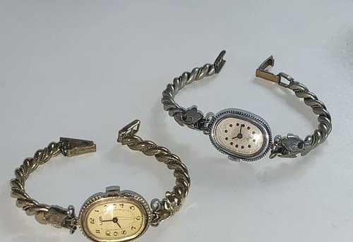 Часы женские луч с браслетом