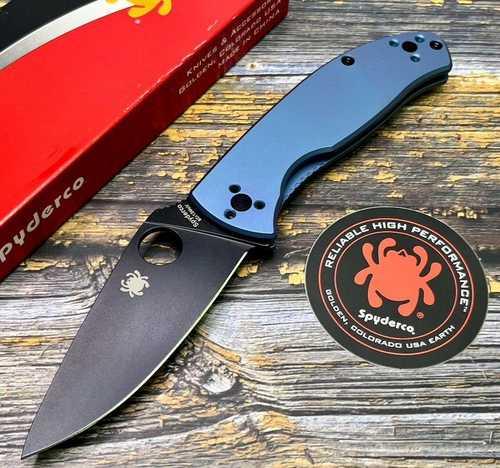 Нож складной Spyderco SC122tiblbkp Tenacious R.I.L