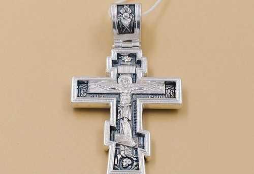 Нательный крест из серебра, за вдв, 1458