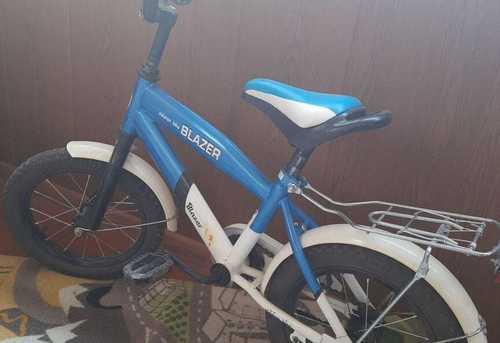 Велосипед детский Blazer 14" голубой