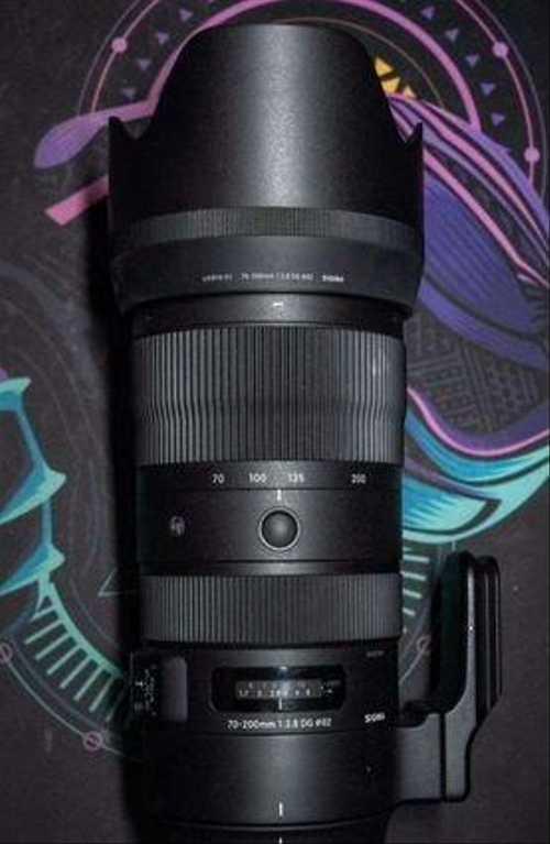 Объектив Sigma 70-200mm f2.8 DG HSM Sport Canon