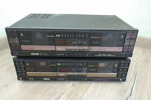 Две кассетные деки Вега мп-122