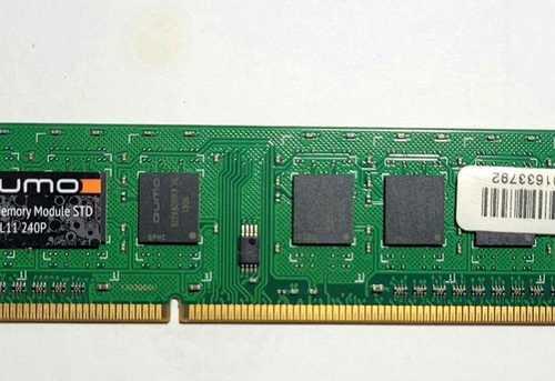 Оперативная память DDR3 4GB 1600MHz от Qumo