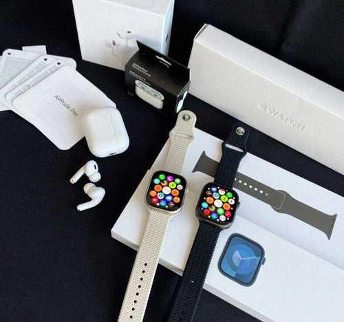 Apple watch 9 ini 38mm   AirPods PRO 2