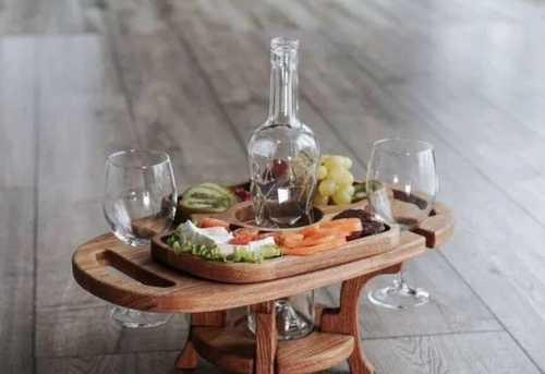 Винница (винный столик) Сreed Wood на 2 бокала