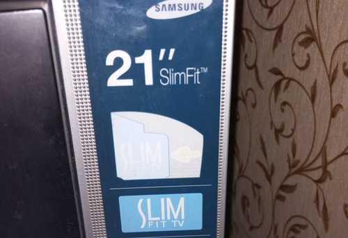 Продается телевизор Samsung 21" Slim fit