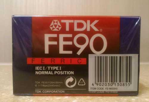 Аудиокассеты TDK FE90