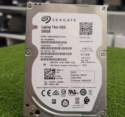 Жесткий диск Seagate 500 Гб 2.5"