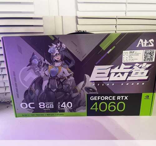 Видеокарта asus ATS GeForce RTX 4060 V2 OC edition