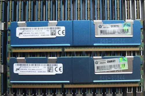 32Gb Micron 14900L HP 712384-081 серверная ddr3