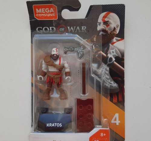 Фигурка Mega Construx Kratos