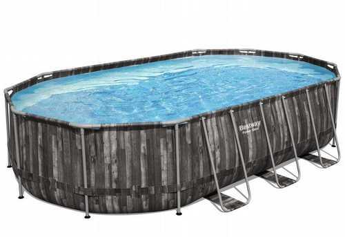 Каркасный бассейн Bestway Power Steel Swim Vista