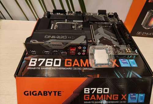 DDR5 Gigabyte b760 gaming x+ i5 12400f/13400f