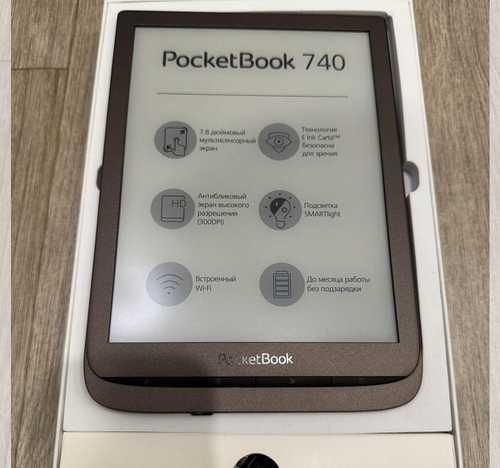 Электронная книга pocketbook 740 brown