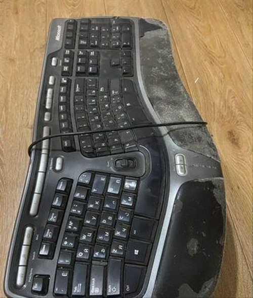 Эргономичная клавиатура Microsoft