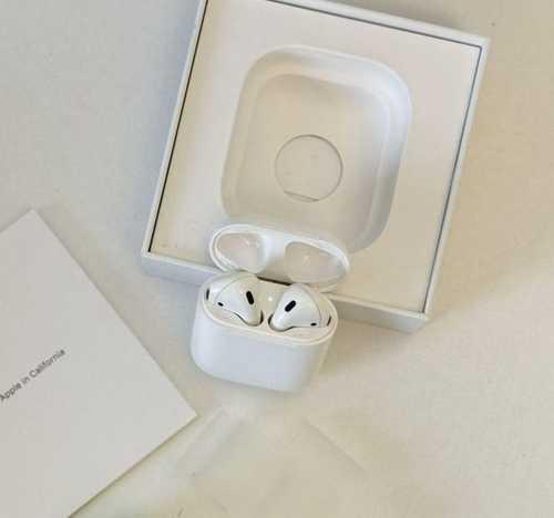 Беспроводные наушники apple airpods 2