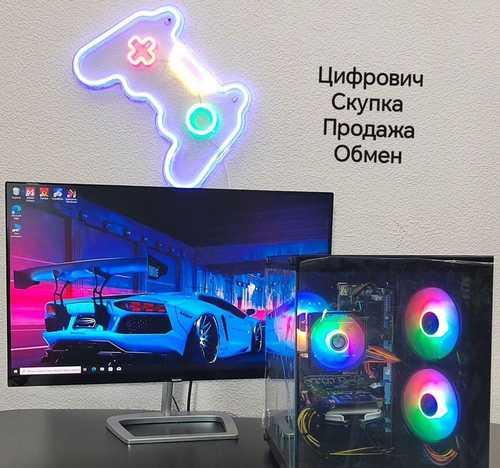 Игровой пк / i7 3770/ 16Gb/ RX 570 8GB /SSD