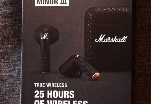 Marshall Minor III Black (новые)