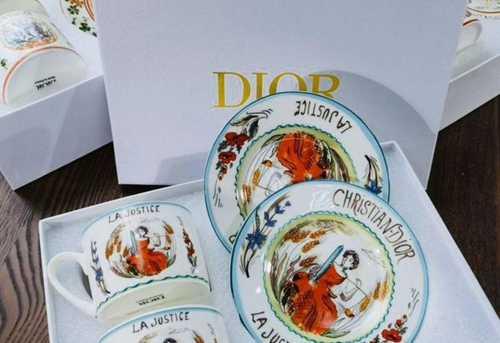 Кофейный/чайный набор-пара "Dior"