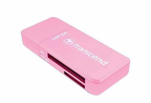 Картридер Transcend TS-RDF5R USB 3.0, розовый