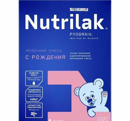 Смесь молочная Nutrilak Premium 1