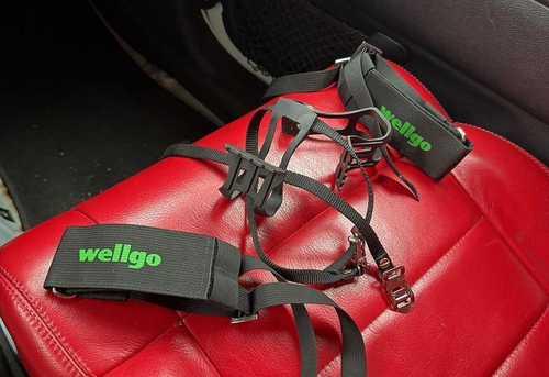 Набор туклипсы ремешки стрепсы wellgo новые