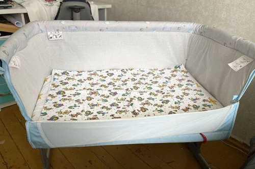 Детская кроватка приставная chicco