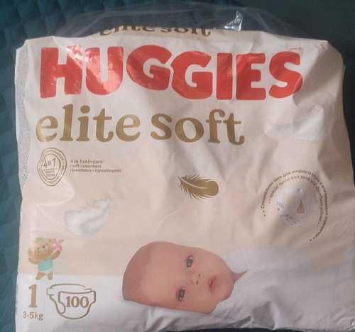 Подгузники huggies elite soft 1