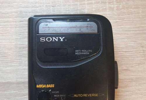 Кассетный плеер sony walkman wm-fx305