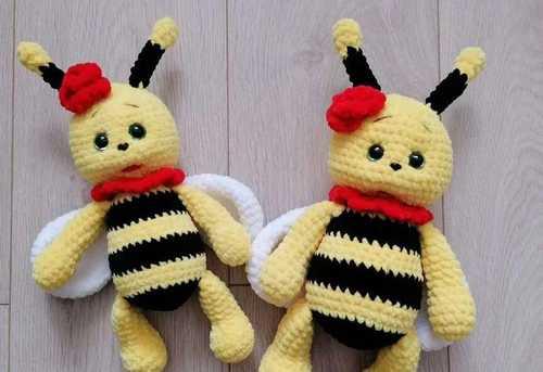 Пчелки вязаные игрушки