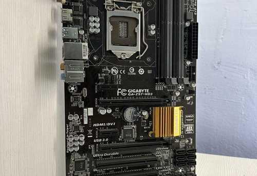 Материнская плата gigabyte ga-z97-hd3 1150