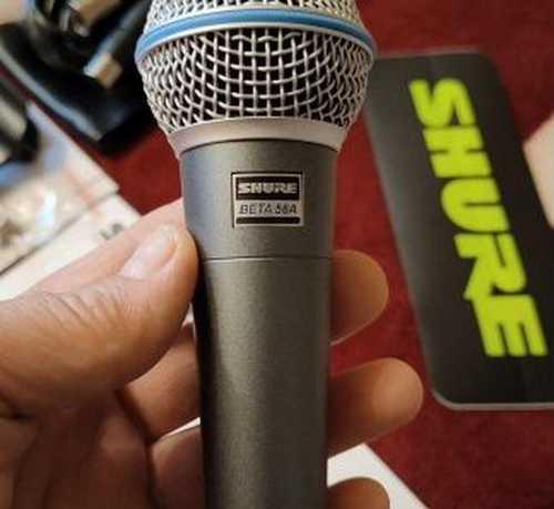 Микрофон Shure Beta 58A новый (Мексика)