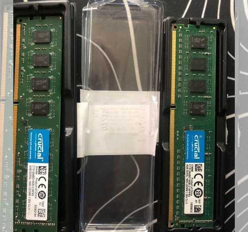 Ddr3 8gb crucial 1600Мгц