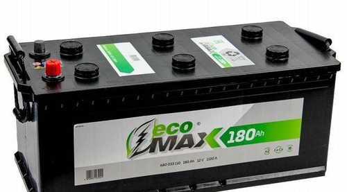 180Ah Аккумулятор 12V 6CT-180.3 EcoMax Euro 1000A