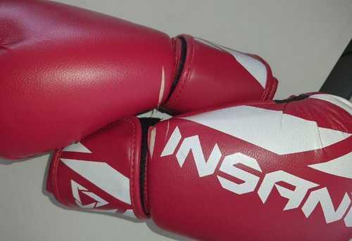 Перчатки боксерские mars, красный, 10 oz Insane