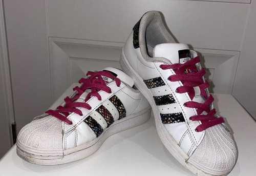 Кроссовки Adidas superstar белые