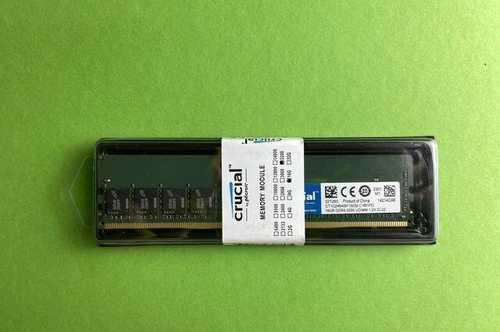 16 GB DDR4 3200 Mhz crucial dimm Новая с Гарантией