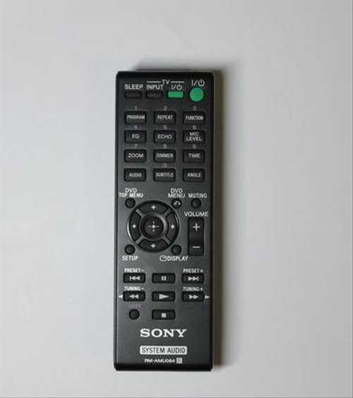 Пульт Sony rm-amu084 для музыкального центра